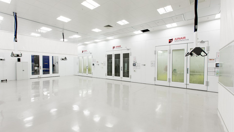 GKN Aerospace Choose us to Complete New Paint Finishing Facility